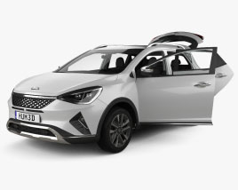JAC JS2 2025 3D model - Download Crossover SUV on 3DModels.org