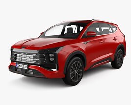 JAC JS5 2025 3D model - Download Crossover SUV on 3DModels.org