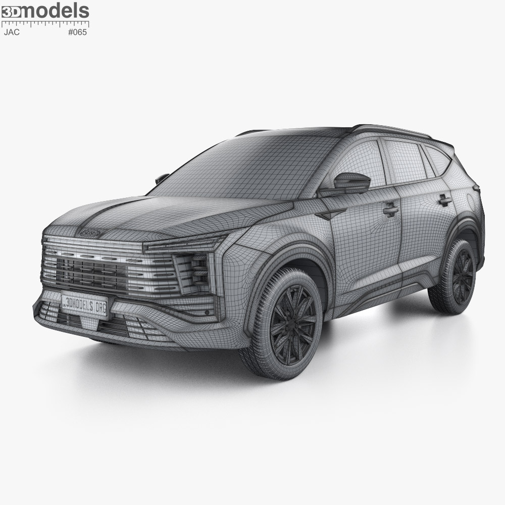JAC JS8 Pro 2025 Modelo 3D - Descargar Crossover SUV on 3DModels.org