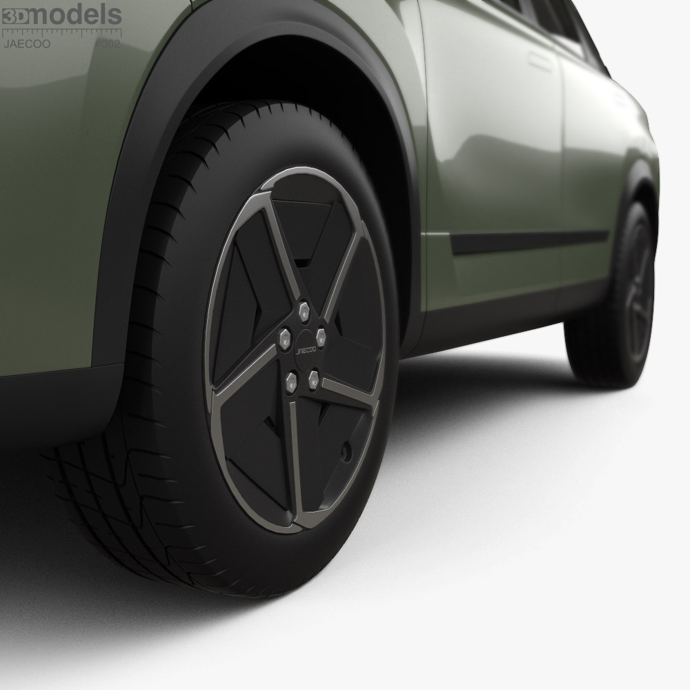 Jaecoo 7 with HQ interior 2025 3D model - Download Crossover SUV on ...