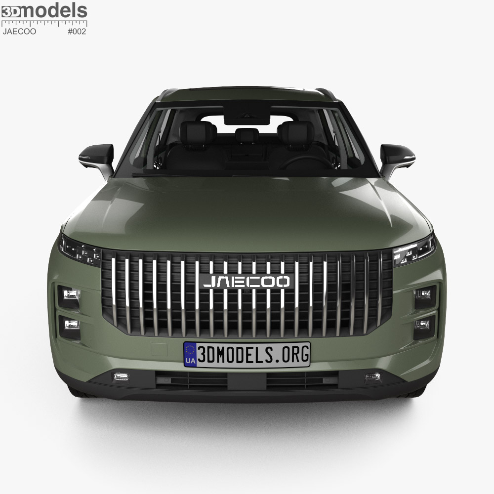 Jaecoo 7 with HQ interior 2025 3D model - Download Crossover SUV on ...