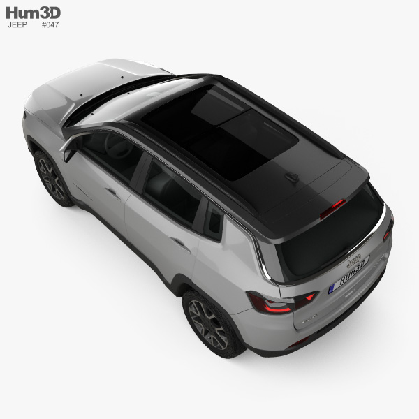 Jeep Compass Limited 2021 3D model - Download Crossover SUV on 3DModels.org