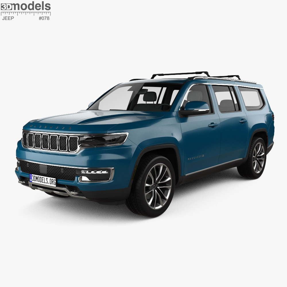 Jeep Wagoneer L Series lll 2025 3D model - Download Crossover SUV on ...