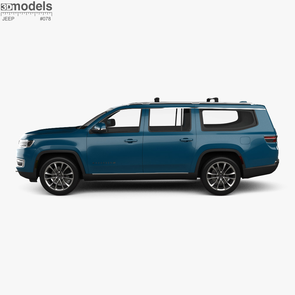 Jeep Wagoneer L Series lll 2025 3D model - Download Crossover SUV on ...