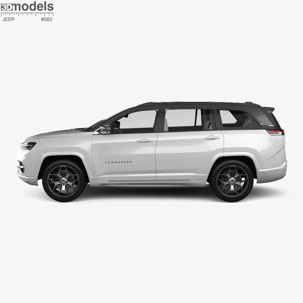 Jeep Commander Overland com interior 2025 Modelo 3D - Baixar Crossover ...