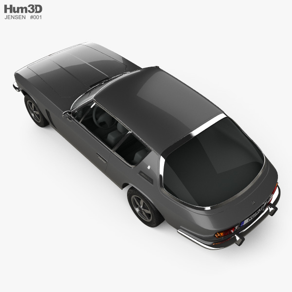 Jensen Interceptor 1969 3D model - Download Hatchback on 3DModels.org