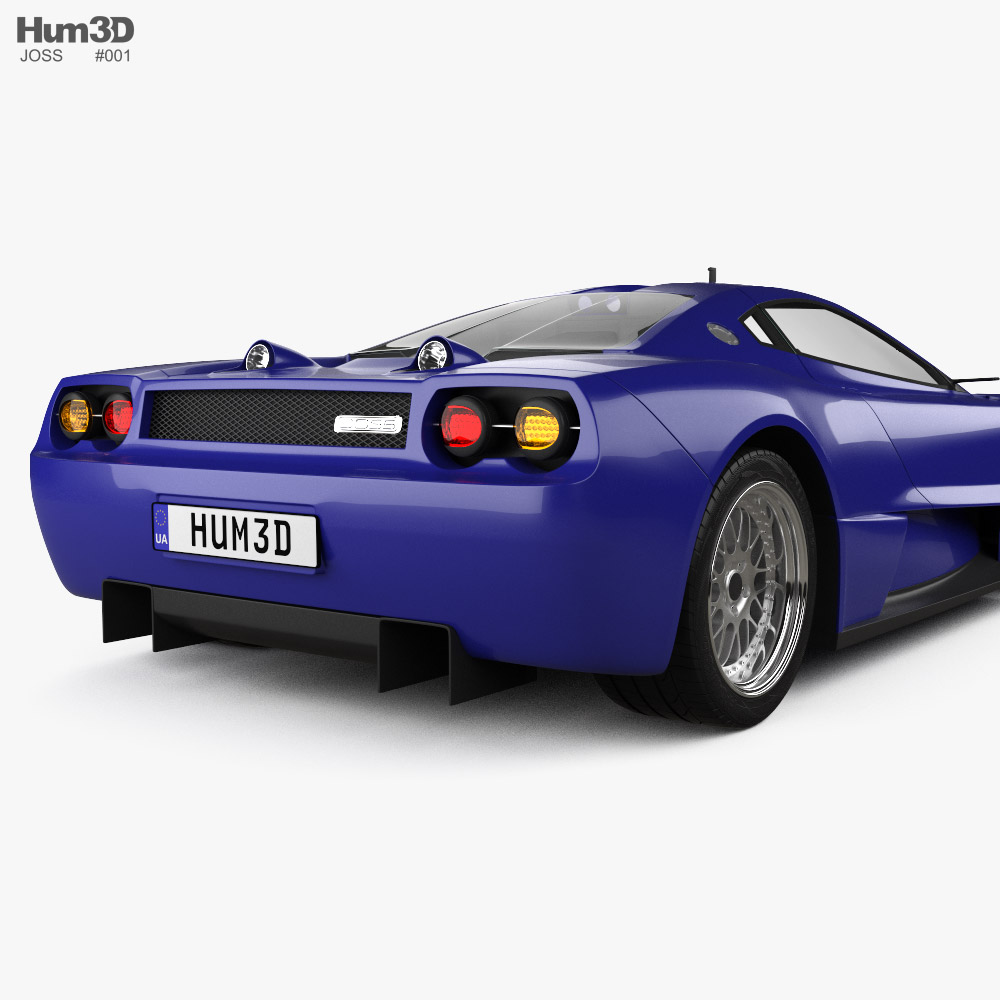 Joss JT1 2007 3D model - Download Sports car on 3DModels.org