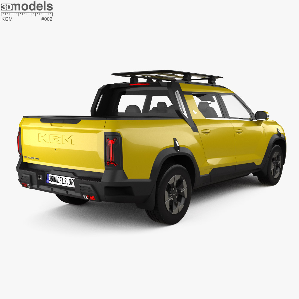 KGM Musso 2025 3D model - Download Pickup on 3DModels.org