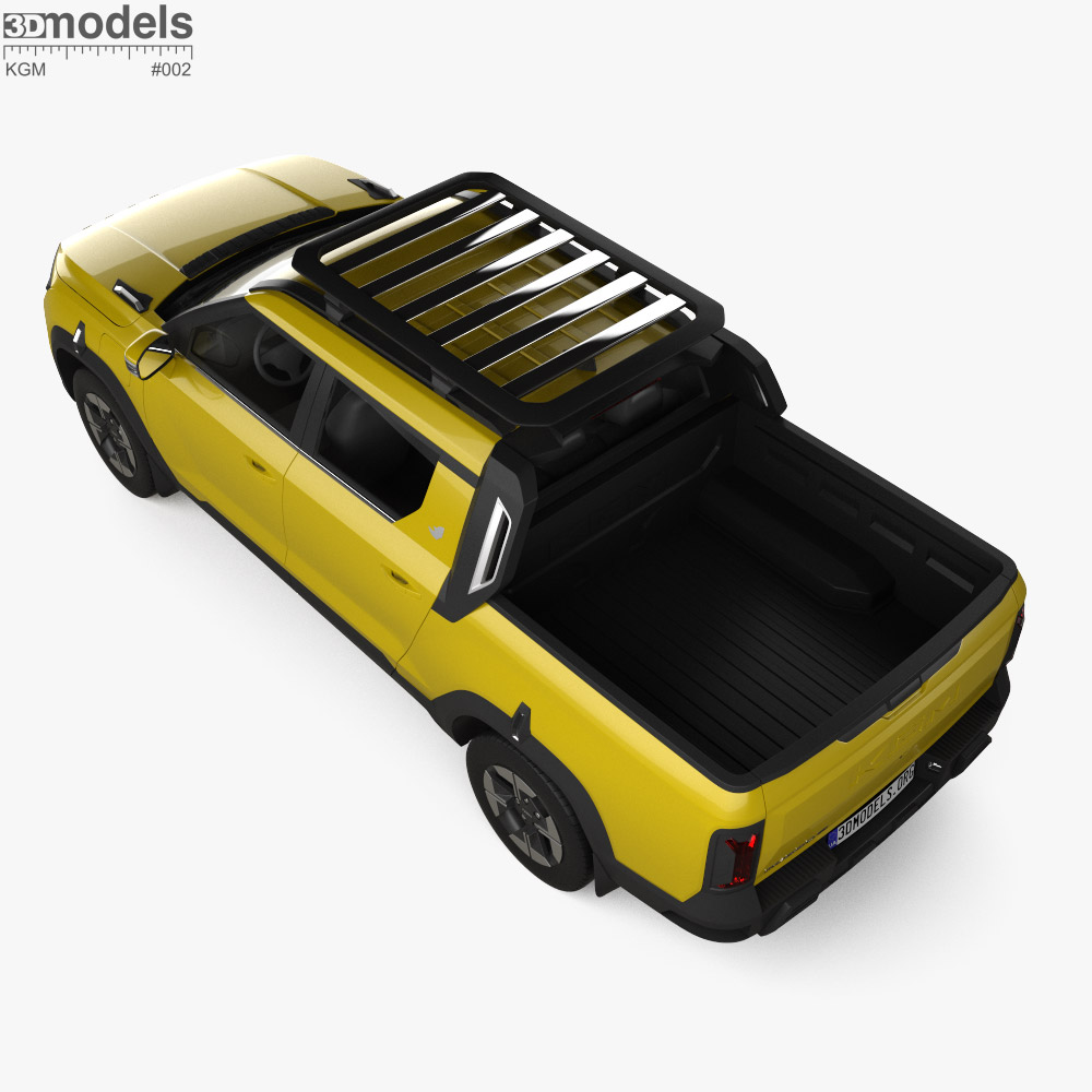 KGM Musso 2025 3D model - Download Pickup on 3DModels.org