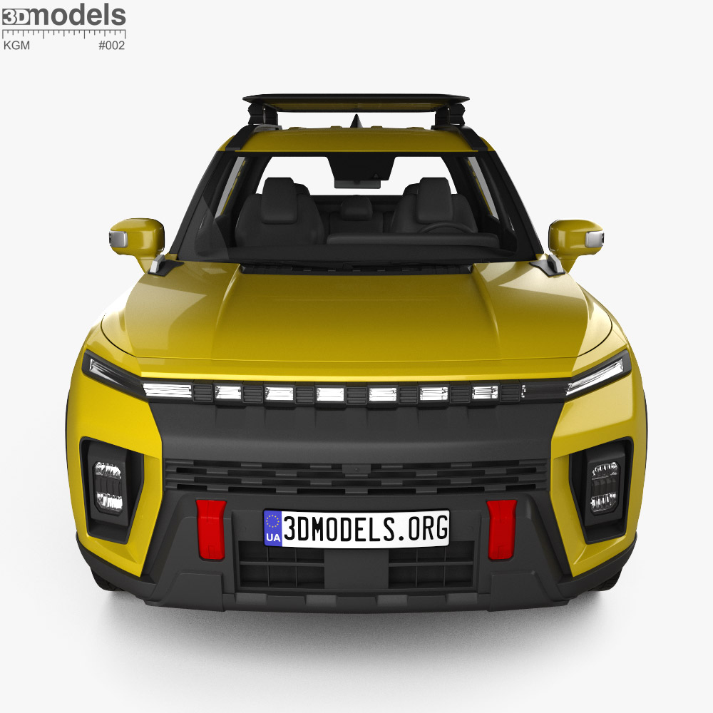 KGM Musso 2025 3D model - Download Pickup on 3DModels.org