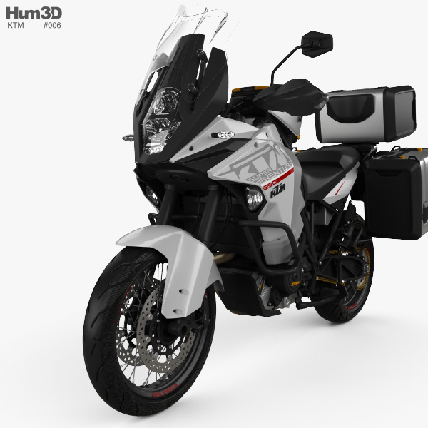 KTM 1290 Super Adventure 2015 Modelo 3D - Descargar Motocicletas on ...
