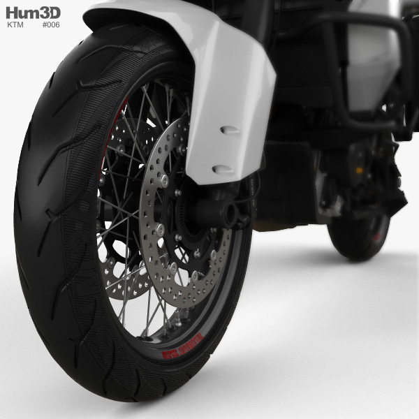 KTM 1290 Super Adventure 2015 3D model - Download Motorcycle on ...