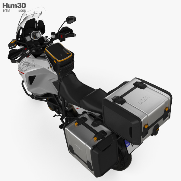 KTM 1290 Super Adventure 2015 Modelo 3D - Descargar Motocicletas on ...