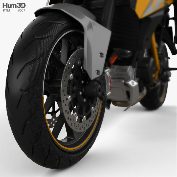 KTM 1290 Super Duke GT 2016 3D model - Download Motorcycle on 3DModels.org