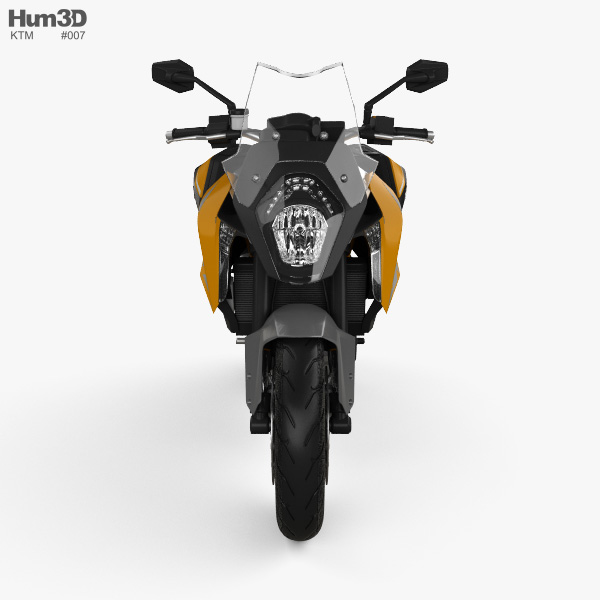 KTM 1290 Super Duke GT 2016 3D model - Download Motorcycle on 3DModels.org