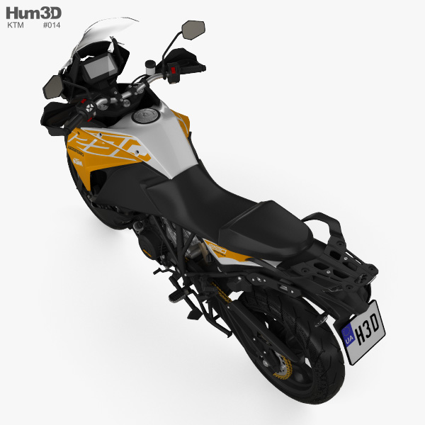 KTM 1290 Super Adventure S 2017 3D model - Download Motorcycle on ...