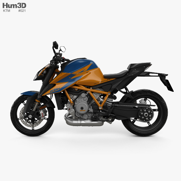 KTM 1290 Super Duke R 2020 3D model - Download Motorcycle on 3DModels.org