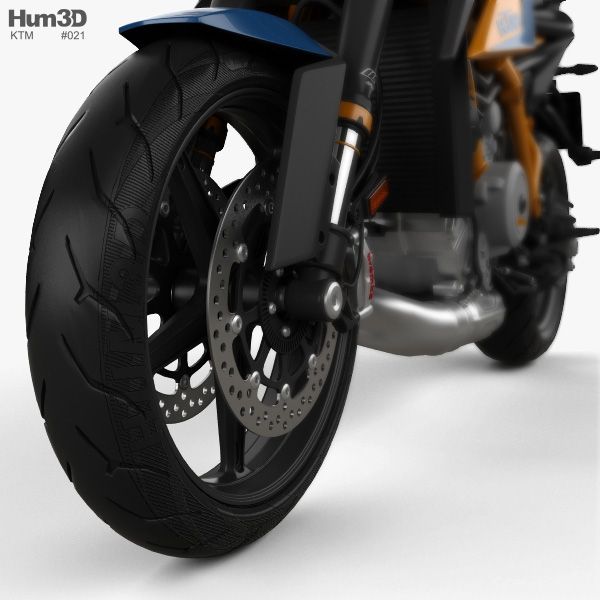 KTM 1290 Super Duke R 2020 3D model - Download Motorcycle on 3DModels.org