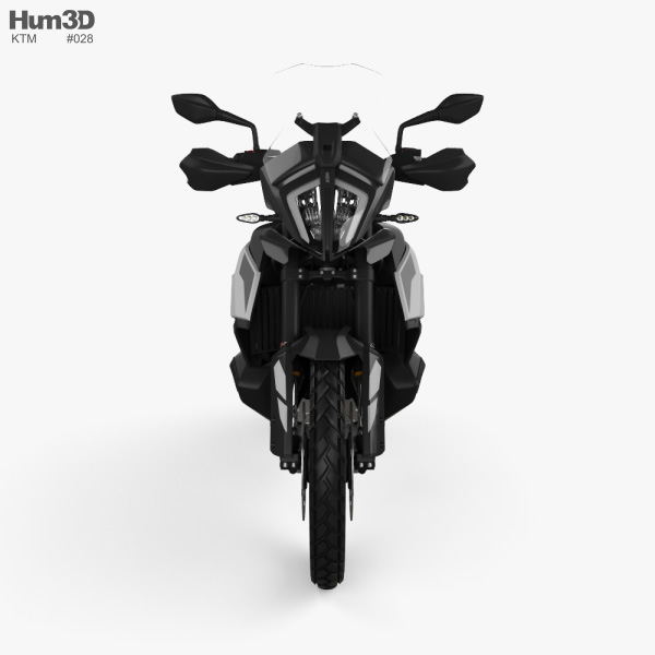 KTM 790 Adventure 2019 3D model - Download Motorcycle on 3DModels.org