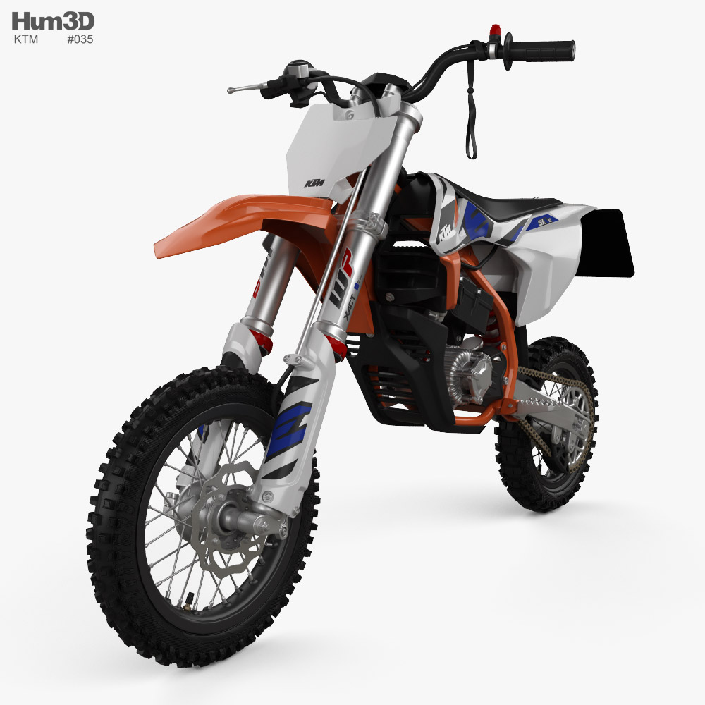 KTM Elektro SX-50E 2020 3D model - Download Motorcycle on 3DModels.org