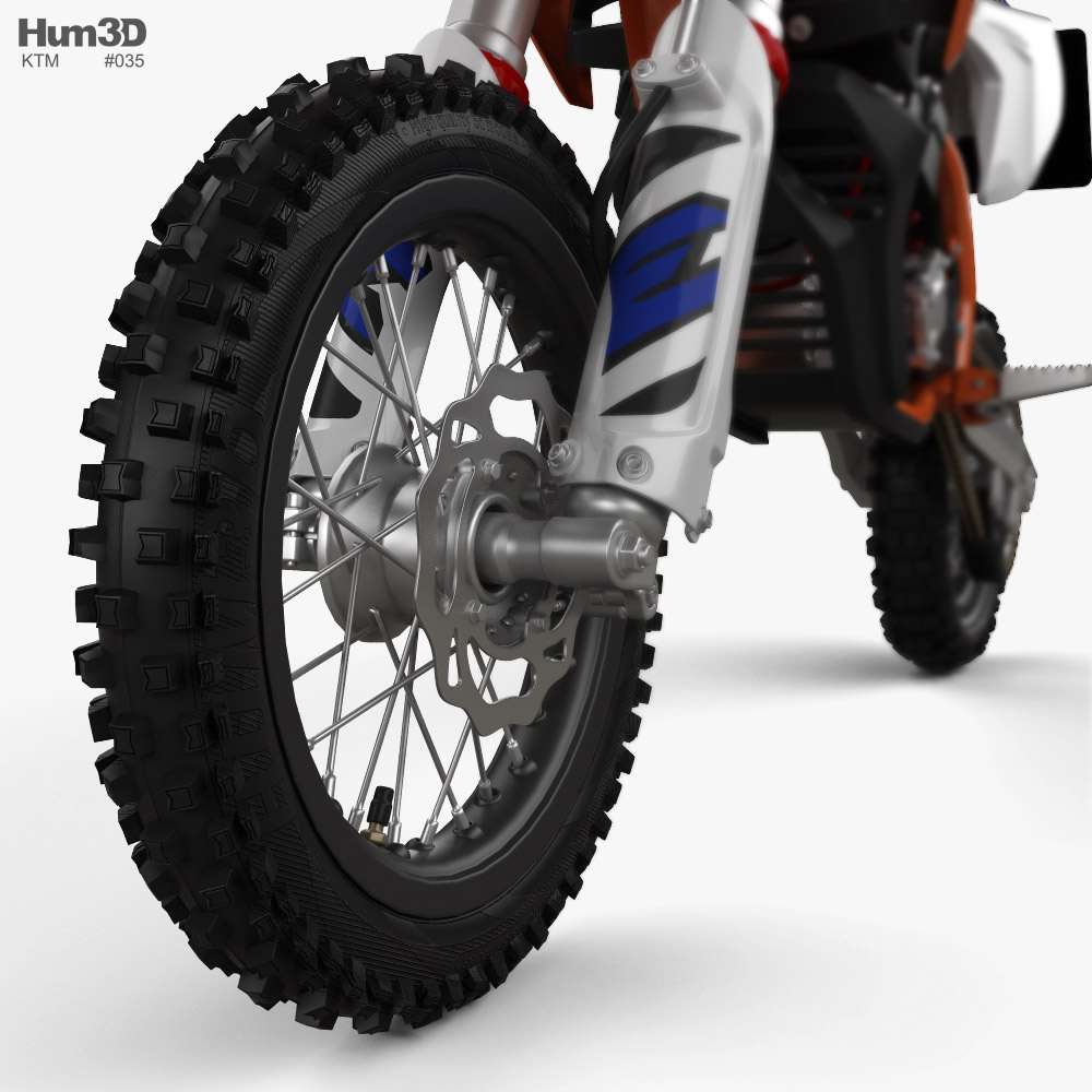 KTM Elektro SX-50E 2020 3D model - Download Motorcycle on 3DModels.org