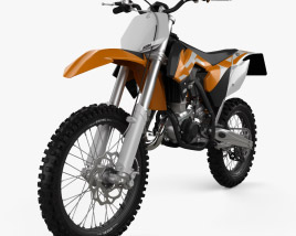 360° pohled na 3D model KTM SX 250 2025 - 3DModels obchod
