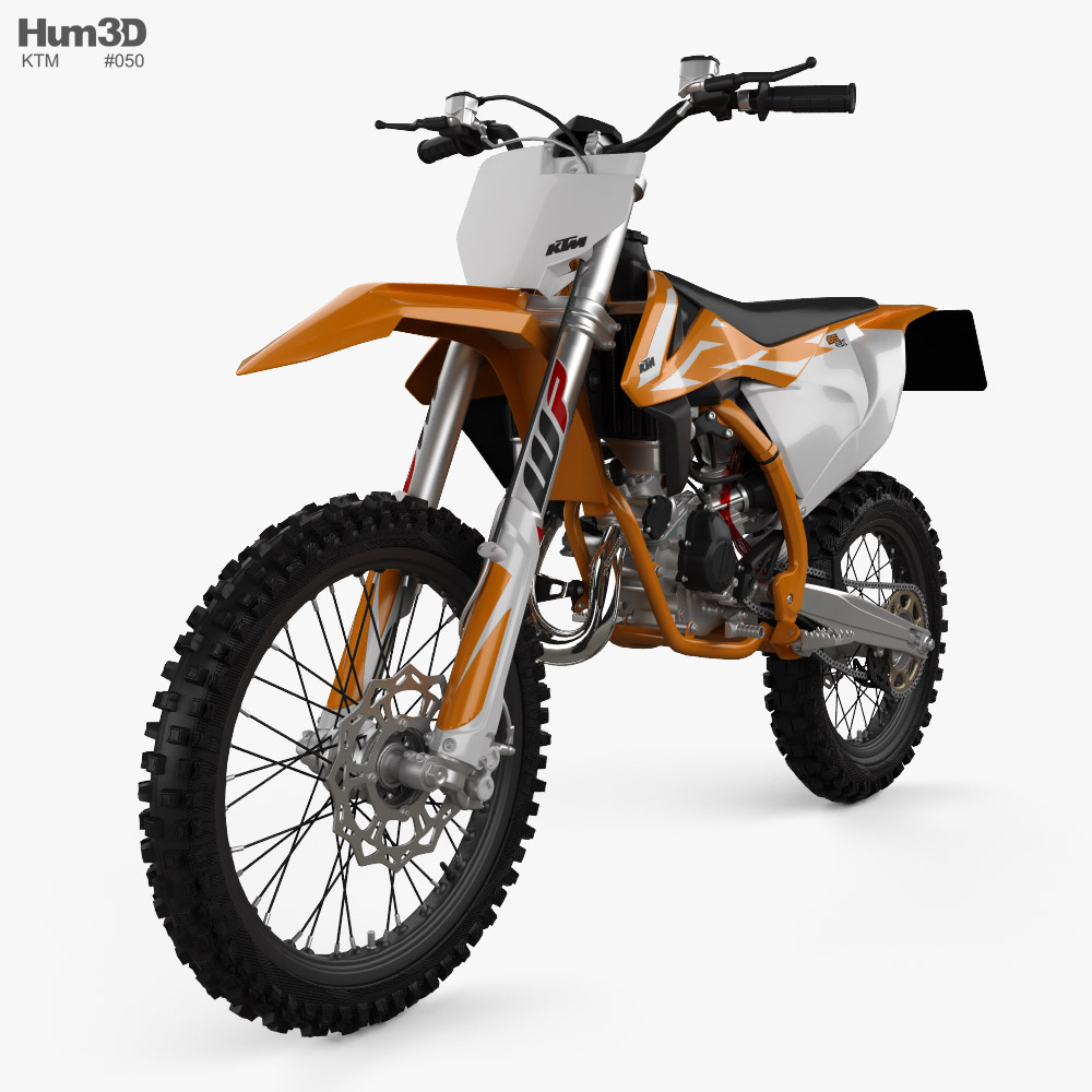 KTM SX85 2018 3D model - Download Motorcycle on 3DModels.org
