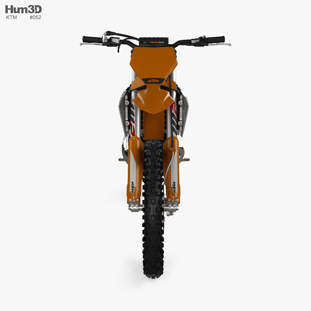 KTM SX 250 2025 3D model - Download Motorcycle on 3DModels.org