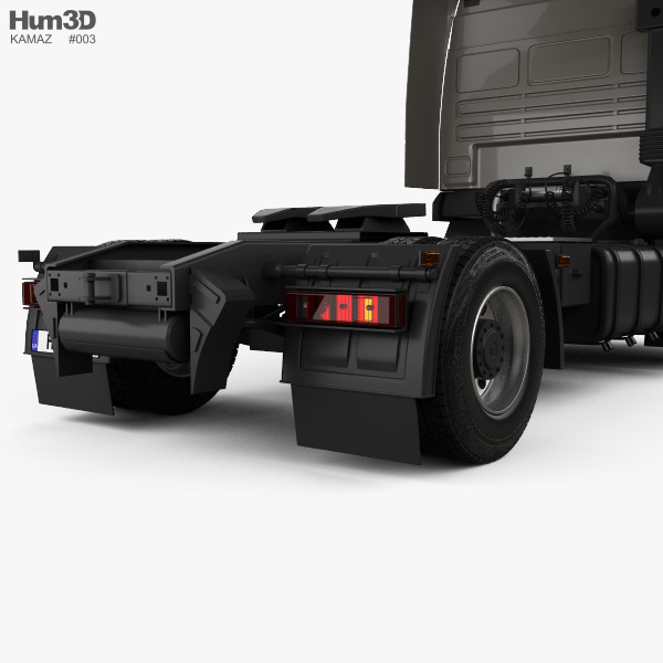 KamAZ 5460 Camión Tractor 2016 Modelo 3D - Descargar Camión on 3DModels.org