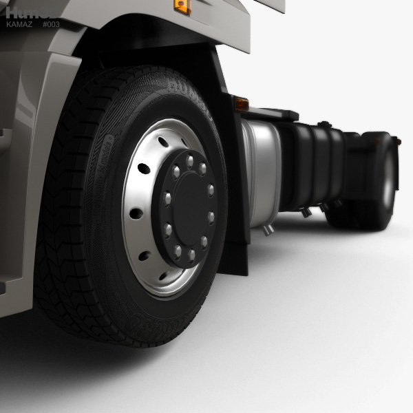 KamAZ 5460 Camión Tractor 2016 Modelo 3D - Descargar Camión on 3DModels.org