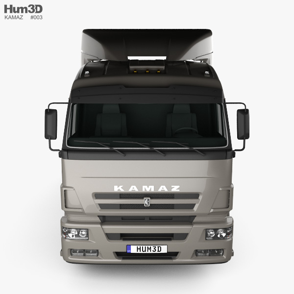 KamAZ 5460 Tractor Truck 2016 3D model - Download Truck on 3DModels.org