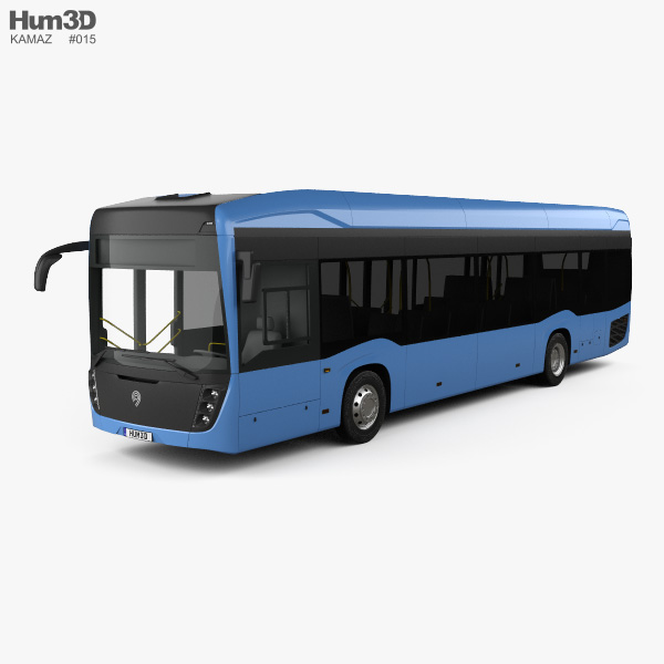 Kamaz Autobús 3D Models for Download - 3DModels.org