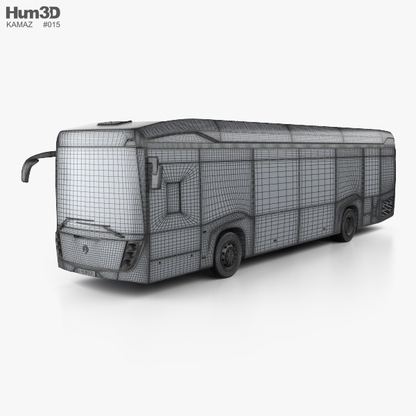 KamAZ 6282 bus 2018 3D model - Download Bus on 3DModels.org