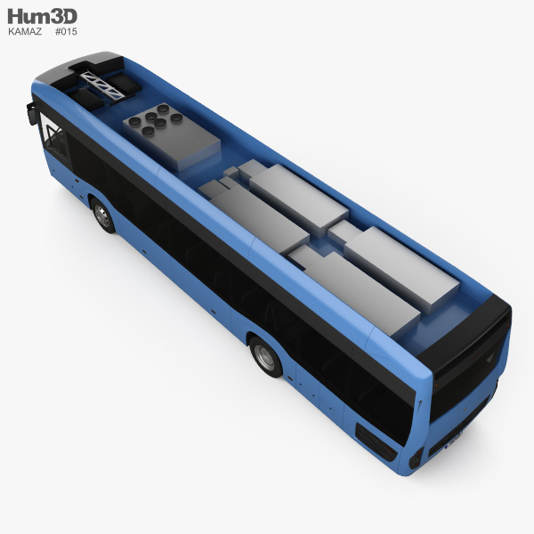 KamAZ 6282 bus 2018 3D model - Download Bus on 3DModels.org