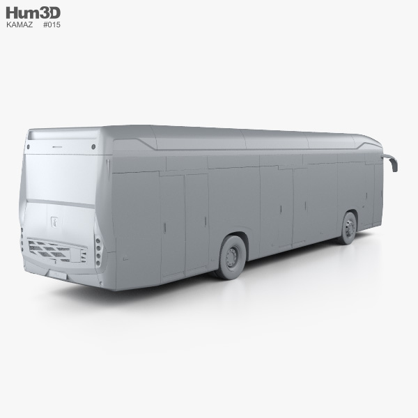 KamAZ 6282 bus 2018 3D model - Download Bus on 3DModels.org
