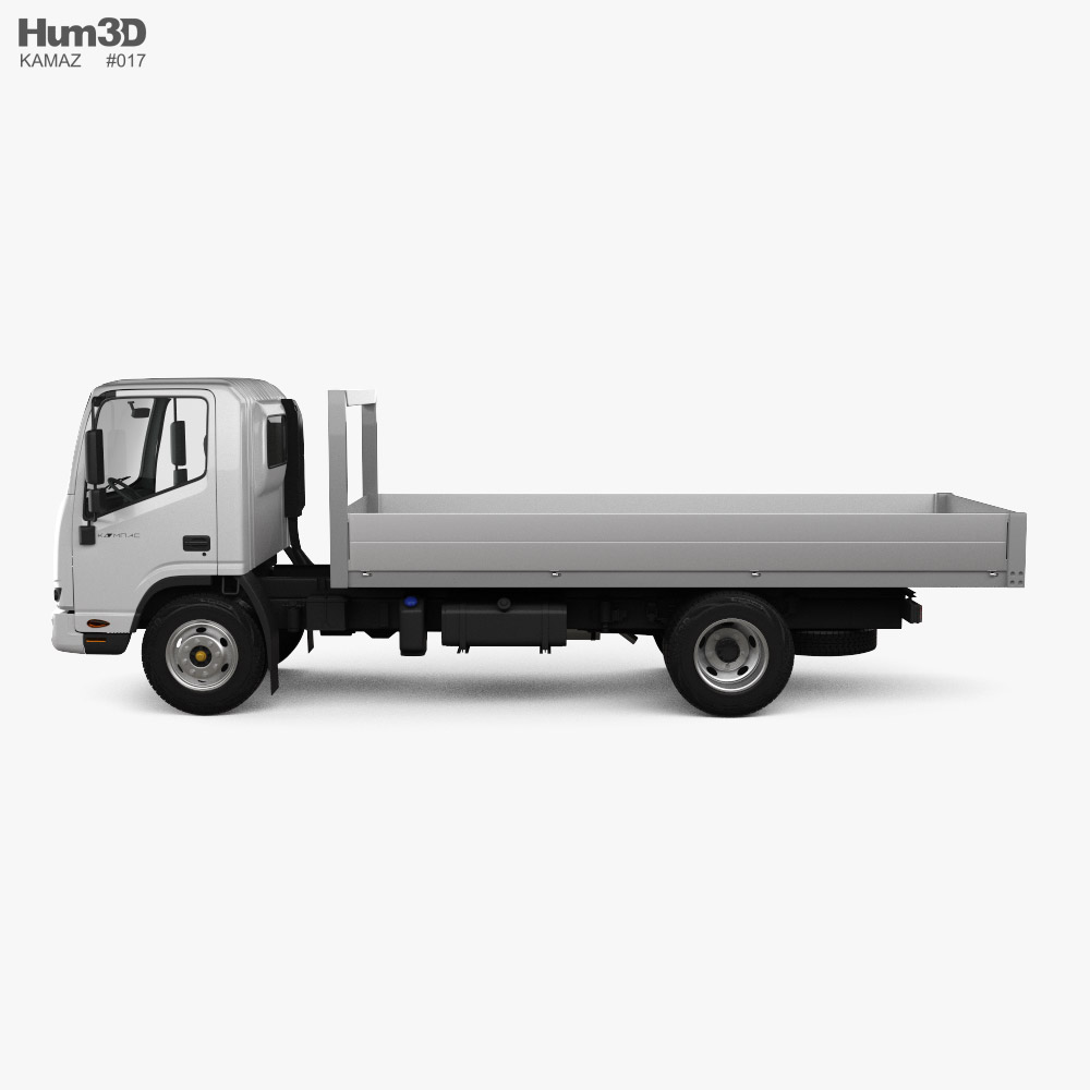 KamAZ Kompas 9 Flatbed Truck 2025 3D model - Download Truck on 3DModels.org