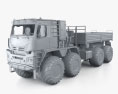 KamAZ 6355 Arctica Truck with HQ interior 2022 3D model - Download ...