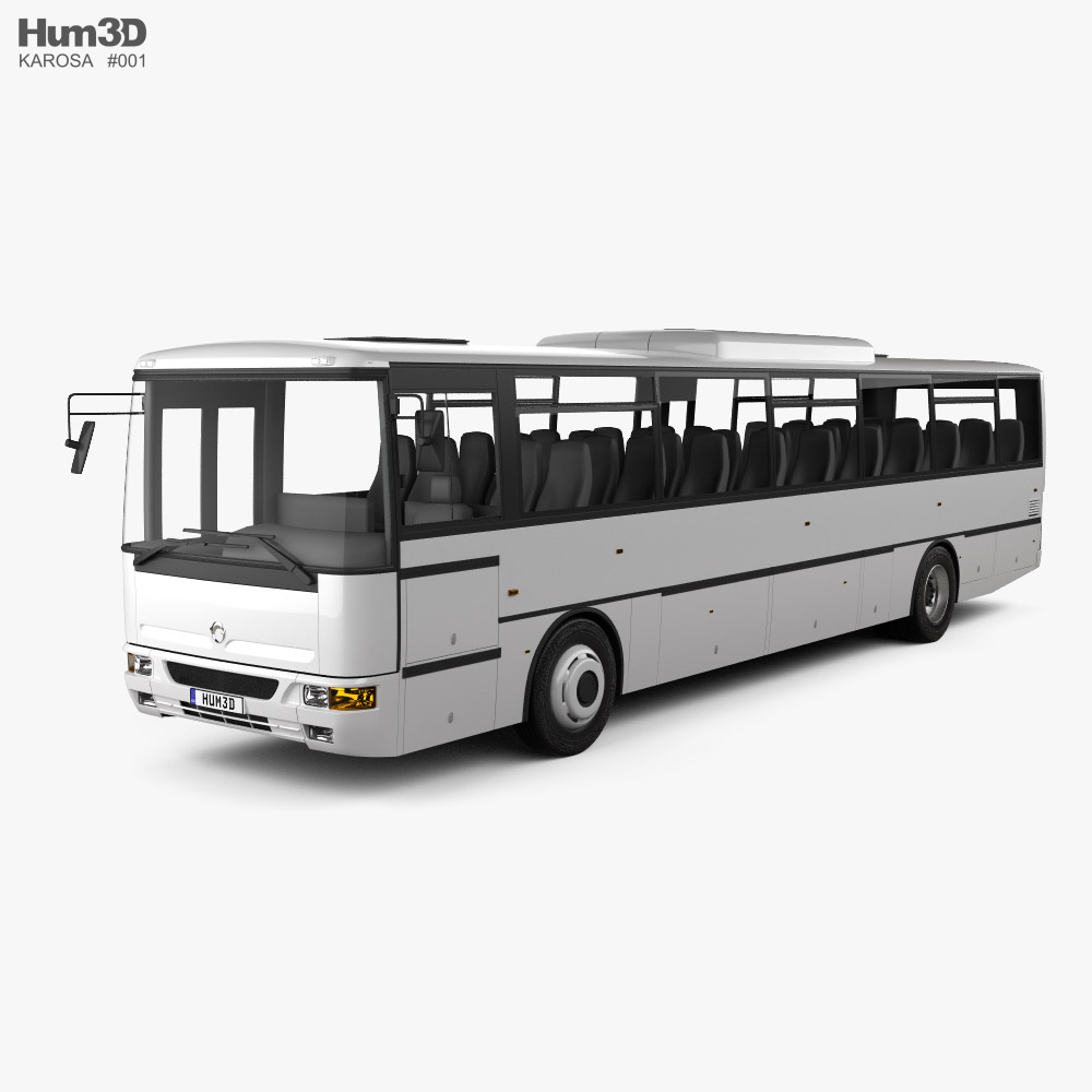 Karosa Recreo C 955 bus 1997 3D model - Download Bus on 3DModels.org