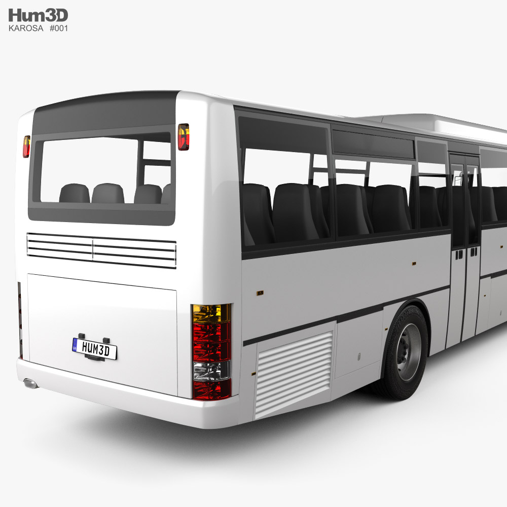 Karosa Recreo C 955 bus 1997 3D model - Download Bus on 3DModels.org