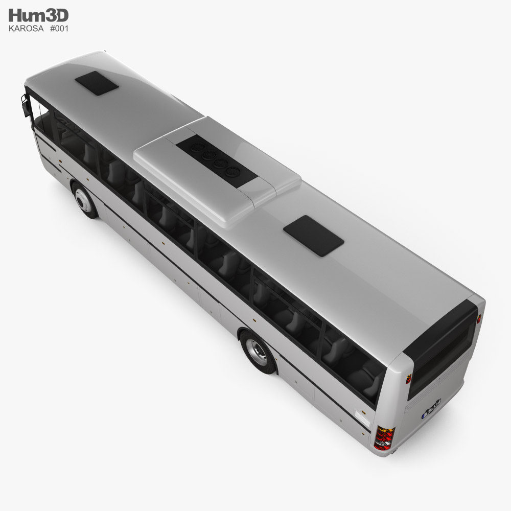 Karosa Recreo C 955 bus 1997 3D model - Download Bus on 3DModels.org