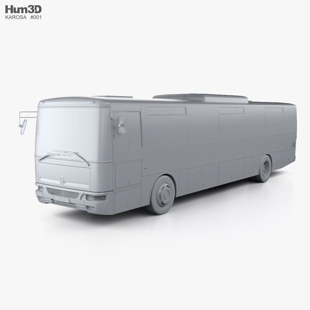 Karosa Recreo C 955 bus 1997 3D model - Download Bus on 3DModels.org