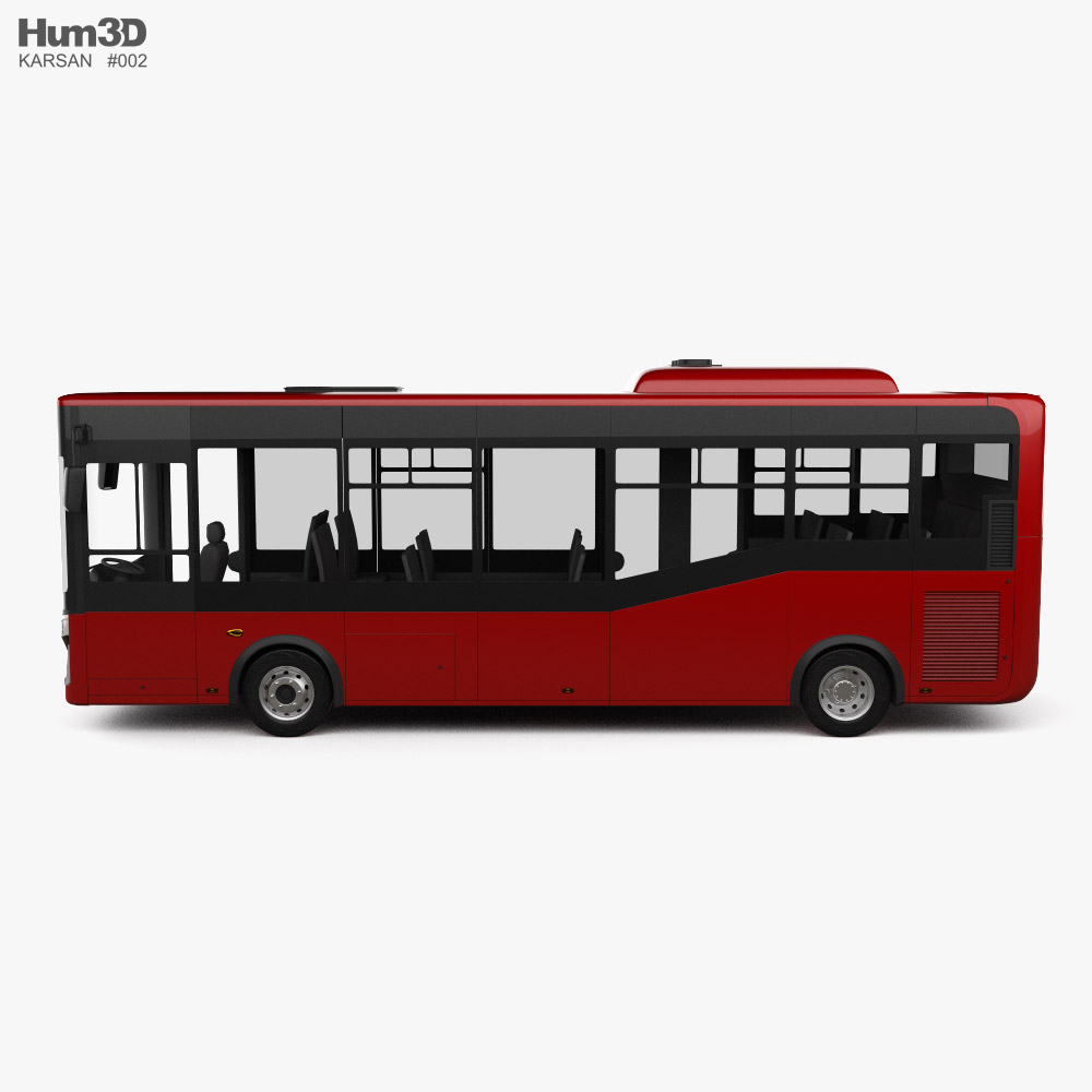 Karsan Atak bus 2022 3D model - Download Bus on 3DModels.org