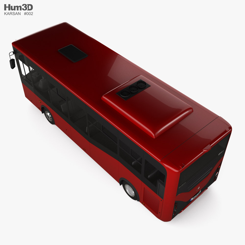 Karsan Atak 버스 2022 3D 모델 - 다운로드 버스 on 3DModels.org