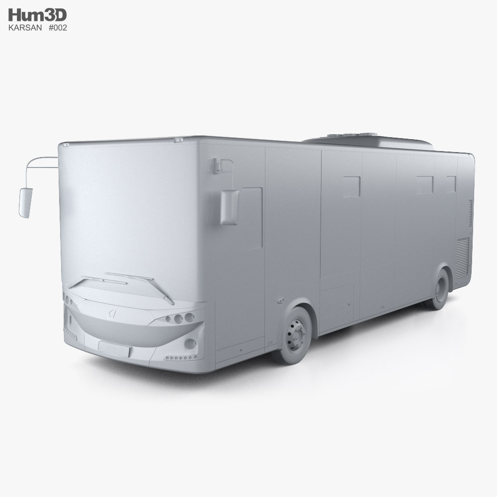 Karsan Atak bus 2022 3D model - Download Bus on 3DModels.org