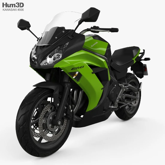 Kawasaki Ninja 3D Models Download - 3DModels.org