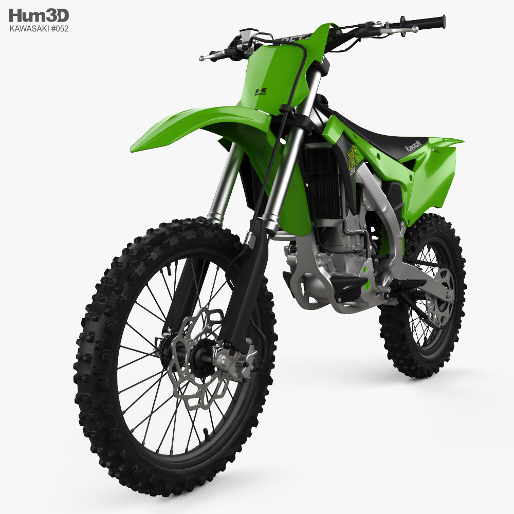 Kawasaki KX250 2020 3D model - Download Motorcycle on 3DModels.org