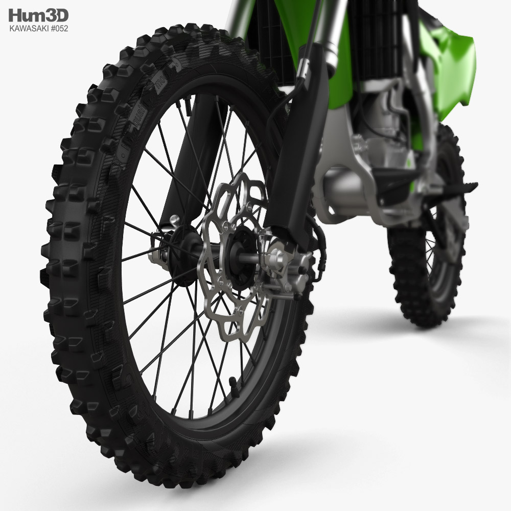 Kawasaki KX250 2020 3D model - Download Motorcycle on 3DModels.org