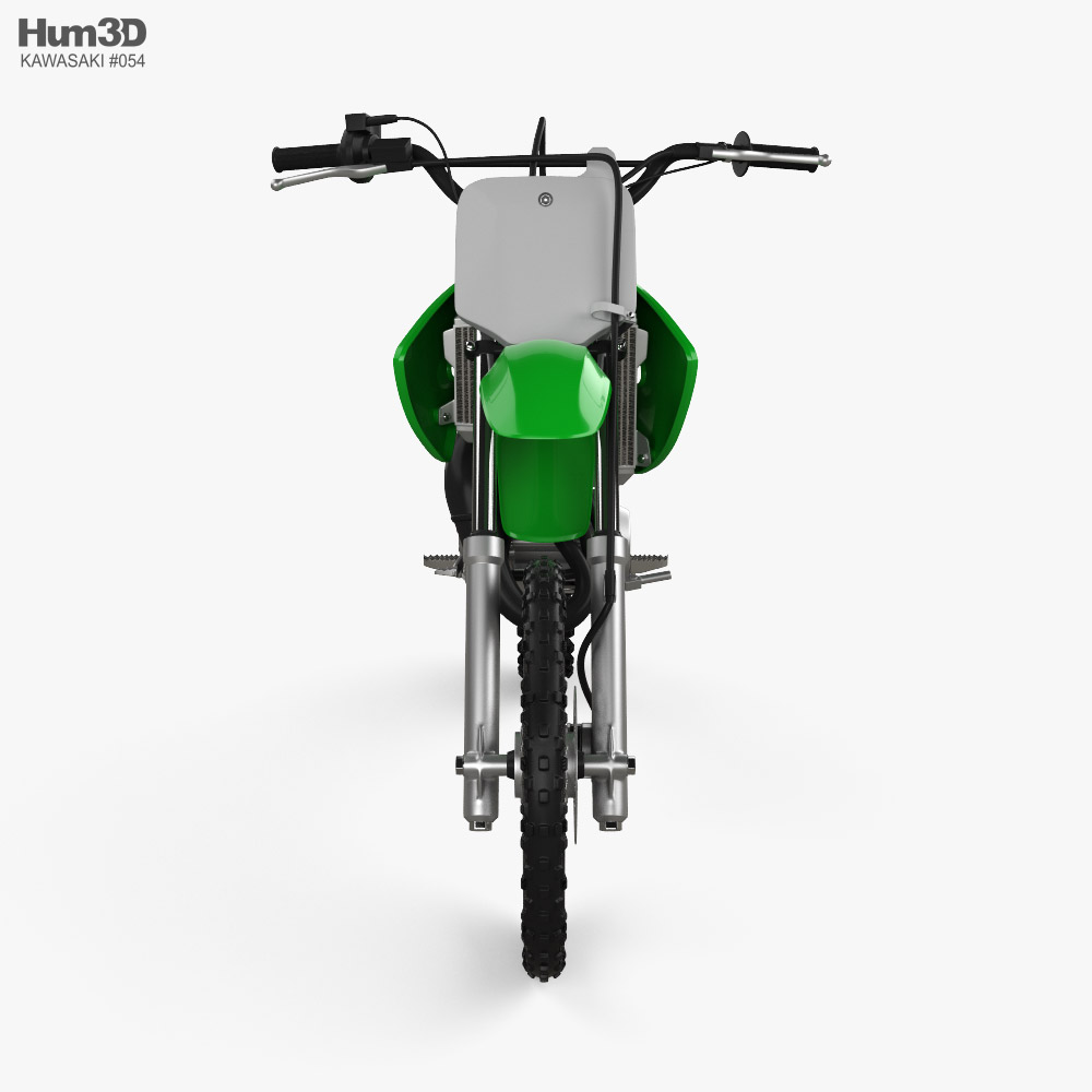 Kawasaki KX65 2020 3D model - Download Motorcycle on 3DModels.org