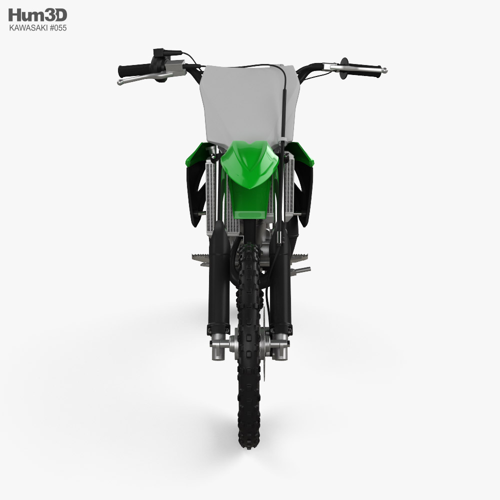 Kawasaki KX85 2020 3D model - Download Motorcycle on 3DModels.org