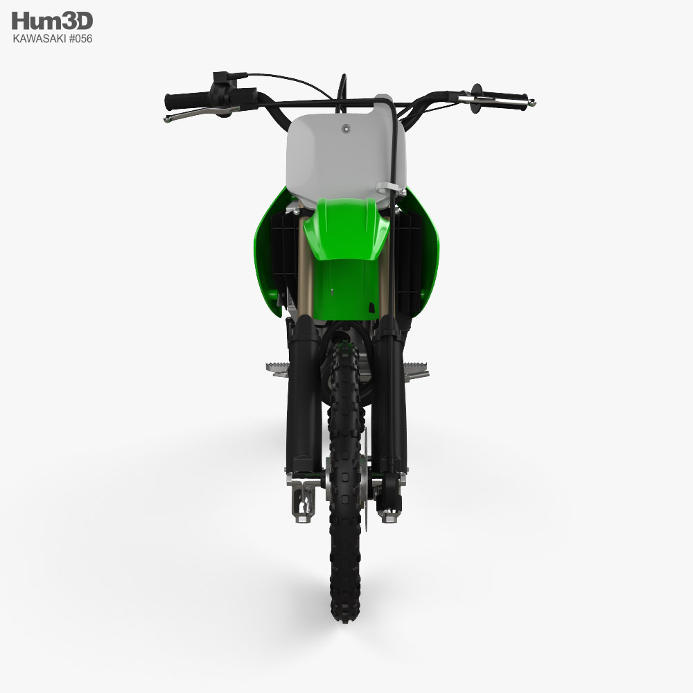 Kawasaki KX85 1998 Modelo 3D - Descargar Motocicletas on 3DModels.org
